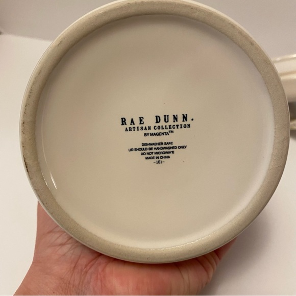 Rae Dunn | Kitchen | Nwt 223 Rae Dunn Medium Take Note Canister | Poshmark
